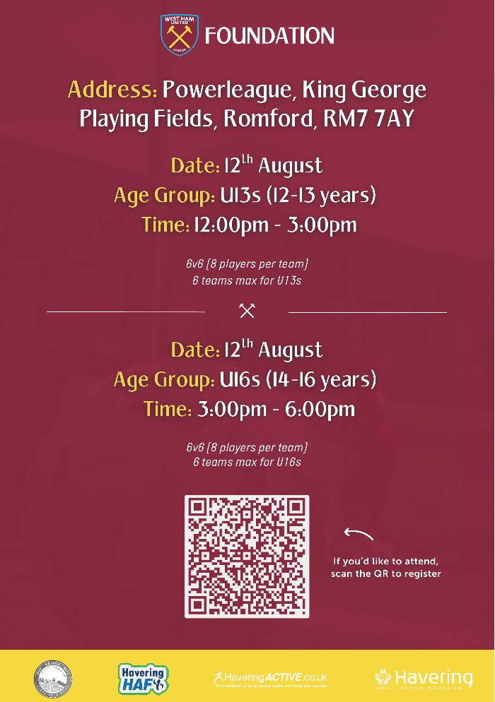 School Holiday Activities - Havering Active